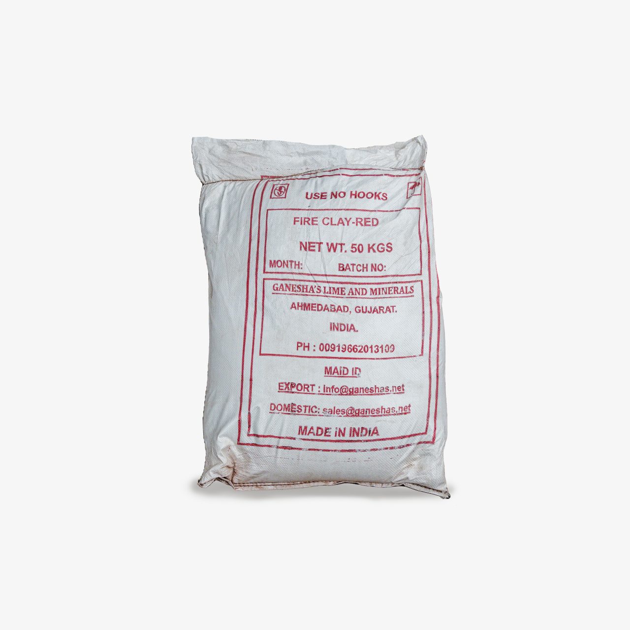 Fire clay Manufacturer and supplier in India - Ganesha's